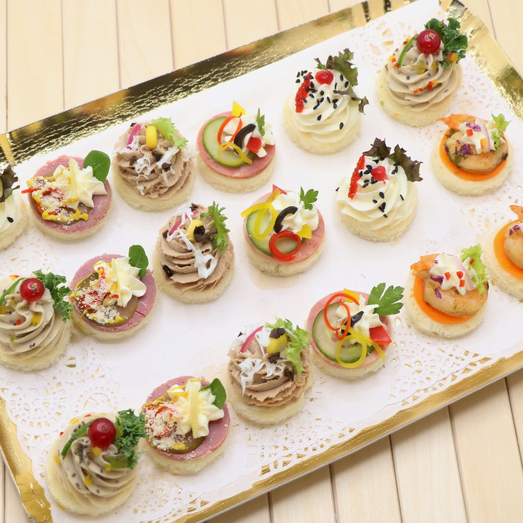 Best Canape Platter, Mini Savories | Online Bakery in Dubai