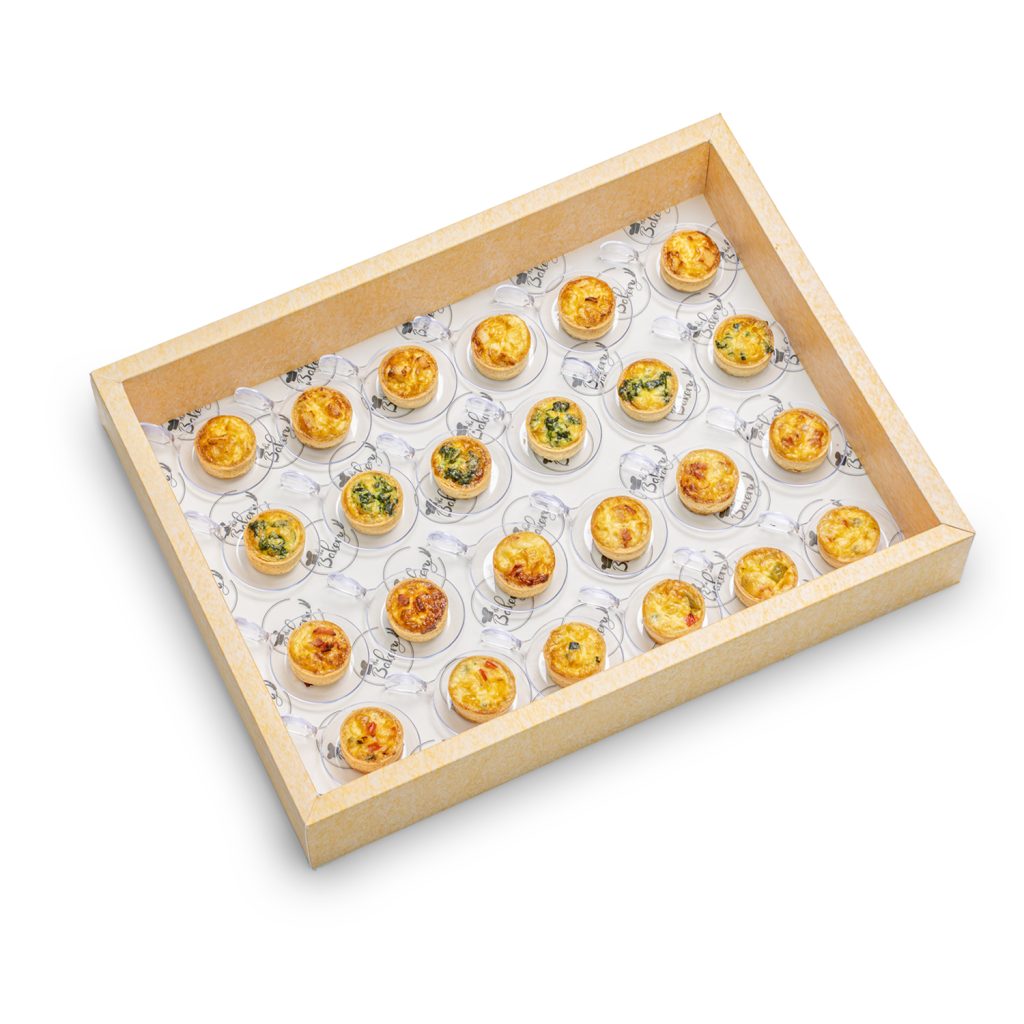 MINI QUICHE DELIGHTS (24PCS/BOX) - The Bakery Express