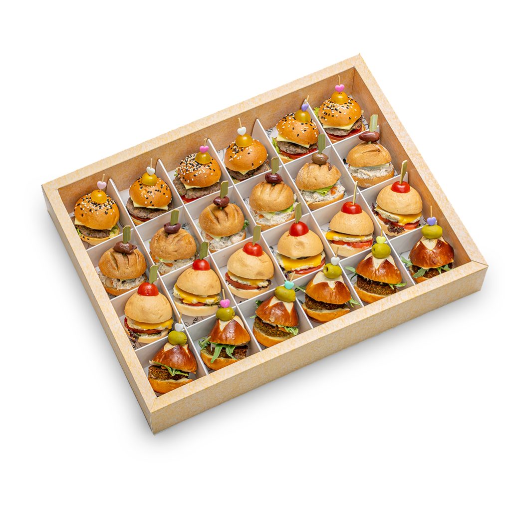 MINI SLIDER MIX SANDWICH (24PCS/BOX) - The Bakery Express